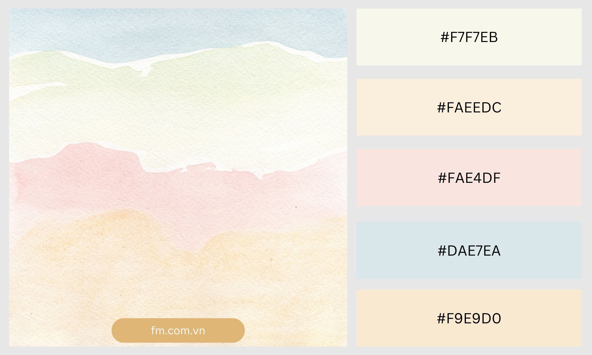 Màu Pastel là gì? Bảng màu pastel phổ biến trong thời trang