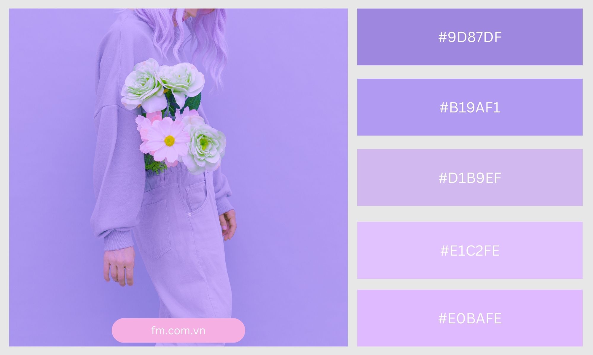 Màu Pastel là gì? Bảng màu pastel phổ biến trong thời trang